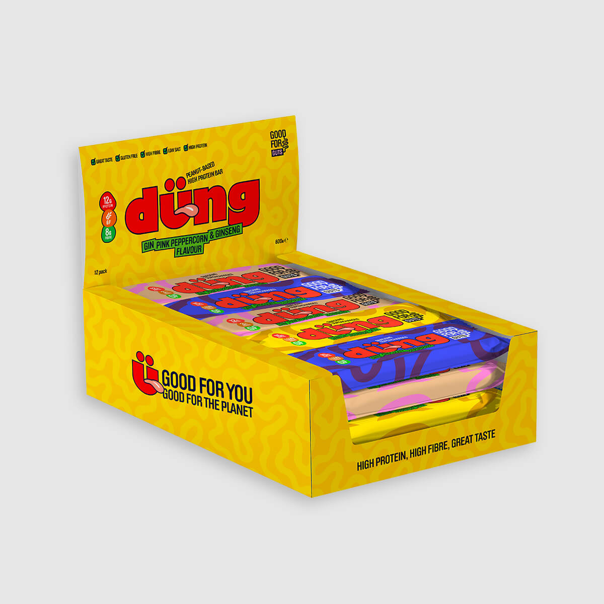 Protein Bar Selection Box (12 pack) – Düng